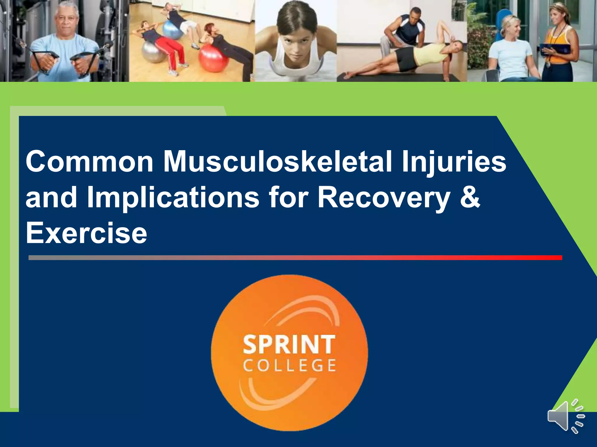 Common musculoskeletal injuries | PPTX