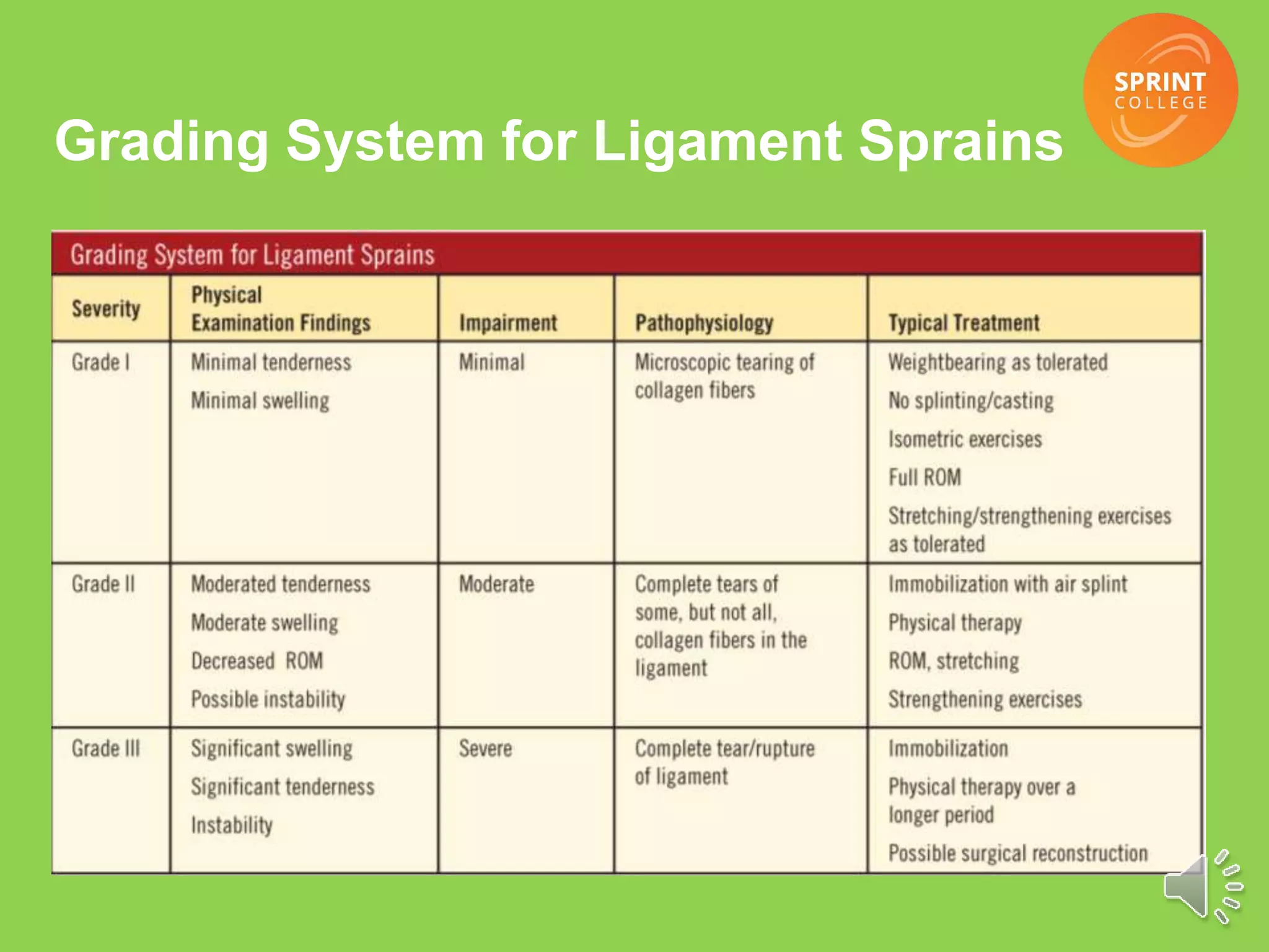 Common musculoskeletal injuries | PPTX