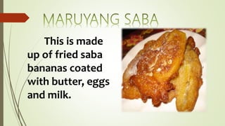 Common native delicacies | PPTX