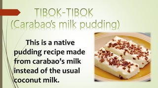 Common native delicacies | PPTX