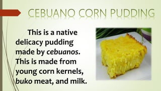 Common native delicacies | PPTX