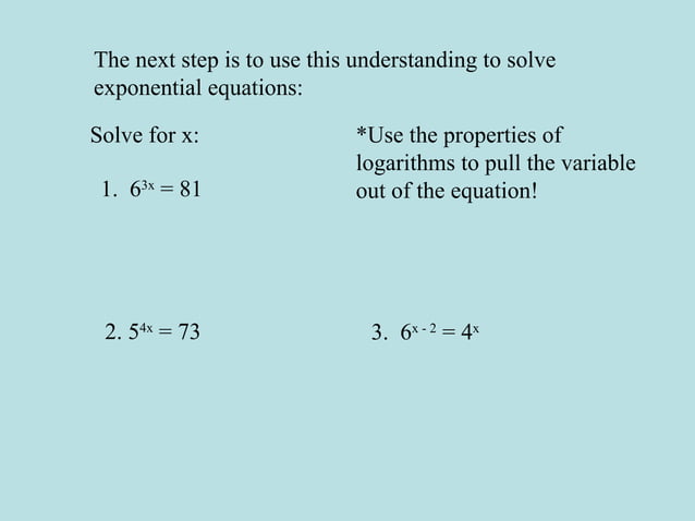 Common Natural Logarithms Ppt Physics Science