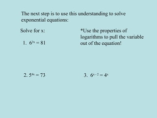 Common natural logarithms | PPT