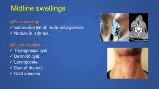 Common neck swellings | PPTX
