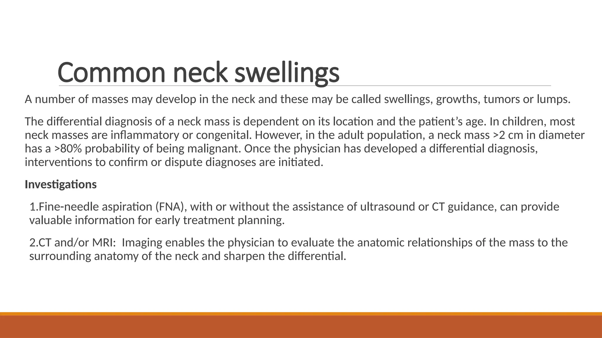 COMMON NECK SWELLINGS (1).pptx educational purpose | PPTX
