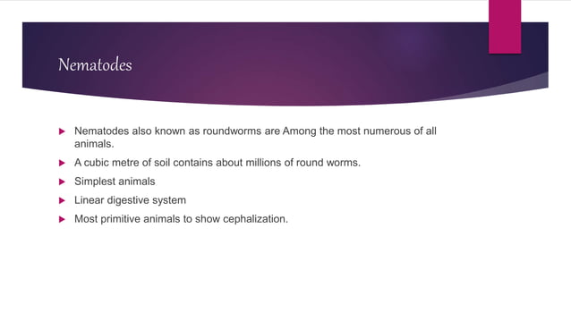 common nematode pathogens.pptx | Digestive Disorders | Diseases and ...
