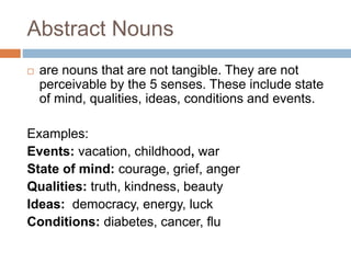Common nouns | PPTX