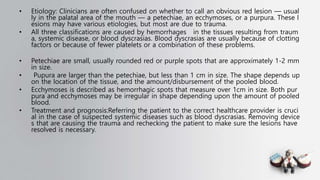 Common oral lesions2 | PPTX