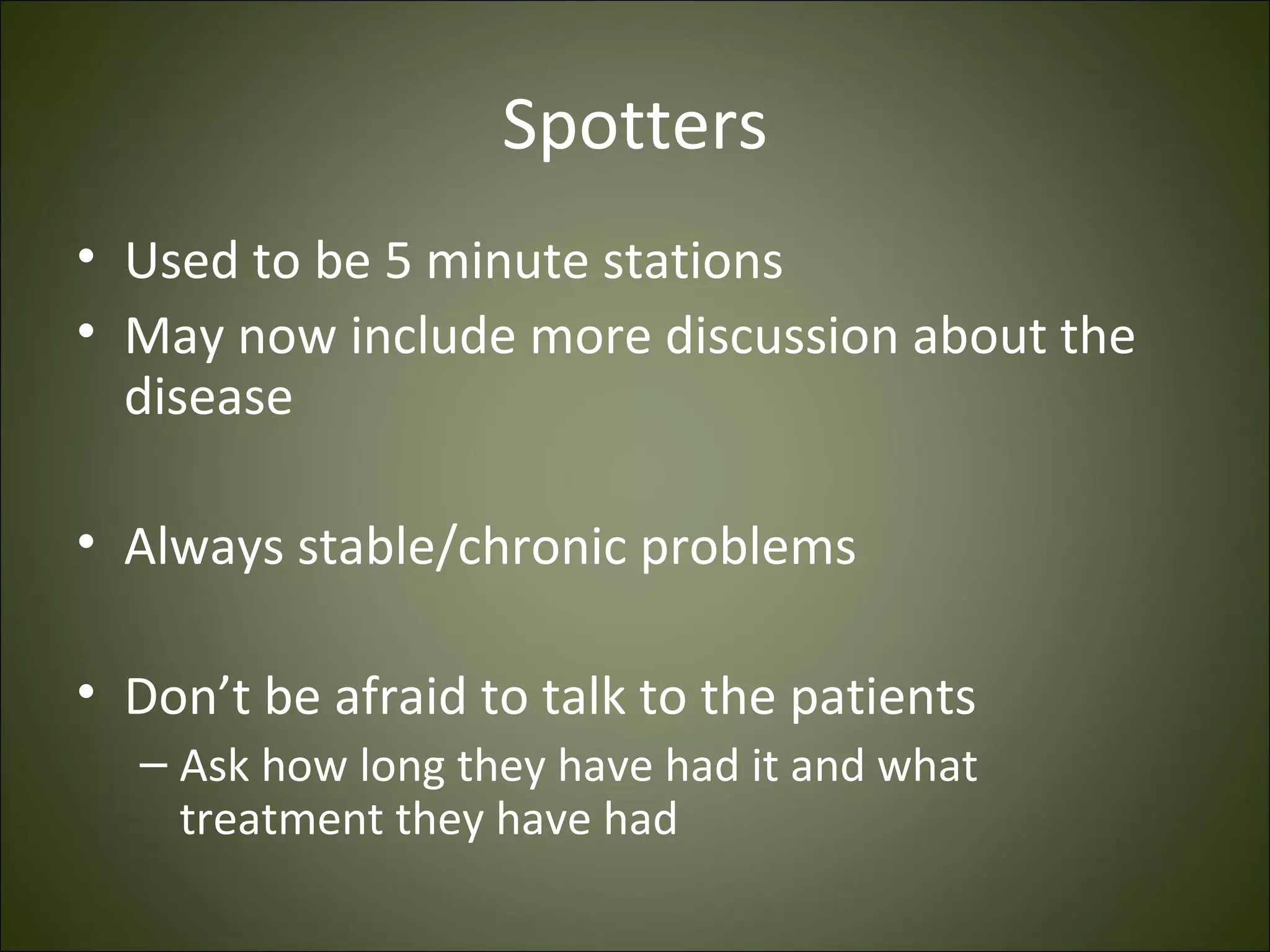 Common osc estations | PPT