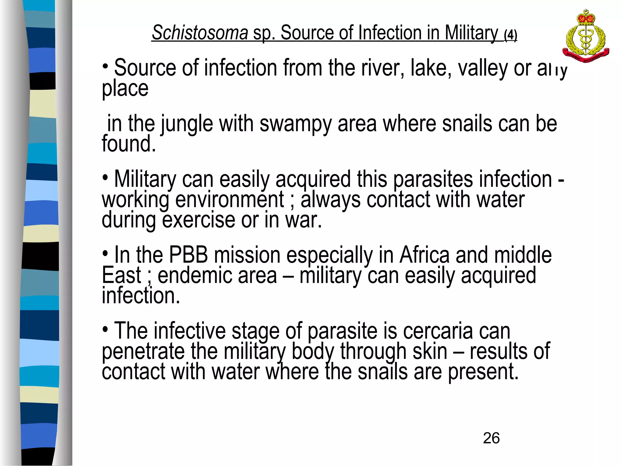 Common parasites of military importance | PPT