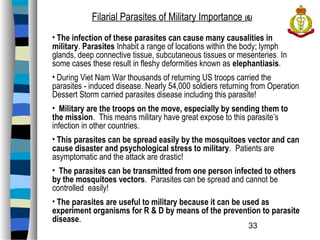 Common parasites of military importance | PPT