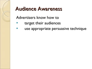 Common persuasivetechniques | PPT