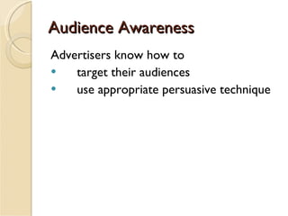 Common persuasivetechniques | PPT