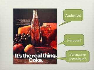 Persuasive Techniques in Advertising | PPT