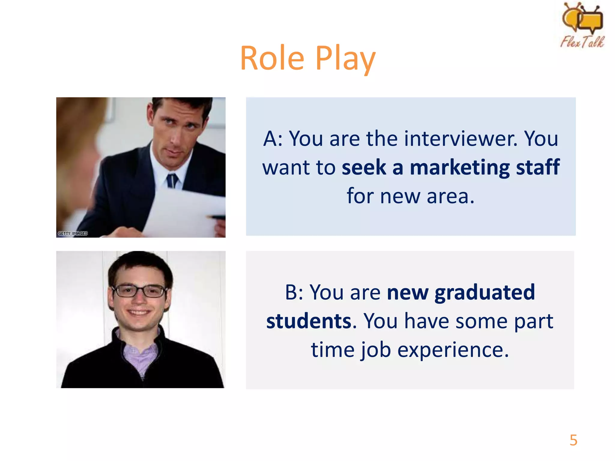 Common phrases in job interview | PPT