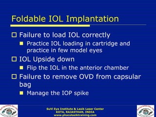 Common pitfalls while learning phacoemulsification dr suresh k pandey ...