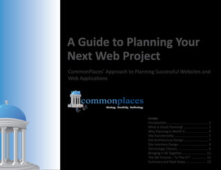 Guide to Planning Your Next Web Project | PDF | Web Development | Internet
