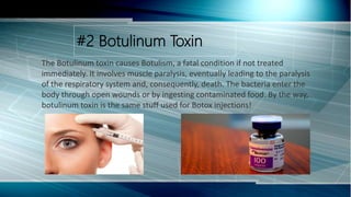 Common poisons used to kill people | PPT