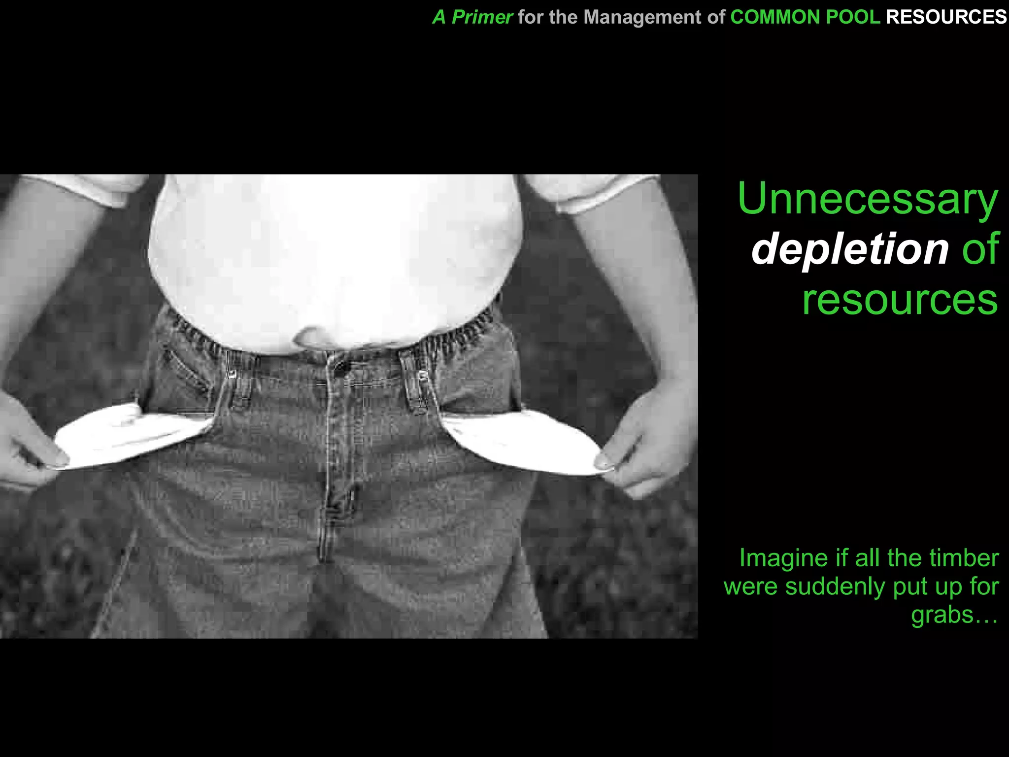 Common Pool Theory | PPT