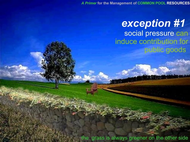 Common Pool Theory | PPT