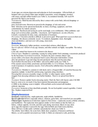 Common poultry diseases 1 | DOCX