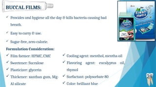 Common Problems Associated with Oral Cavity, Unit-I, BP809ET: Cosmetic ...