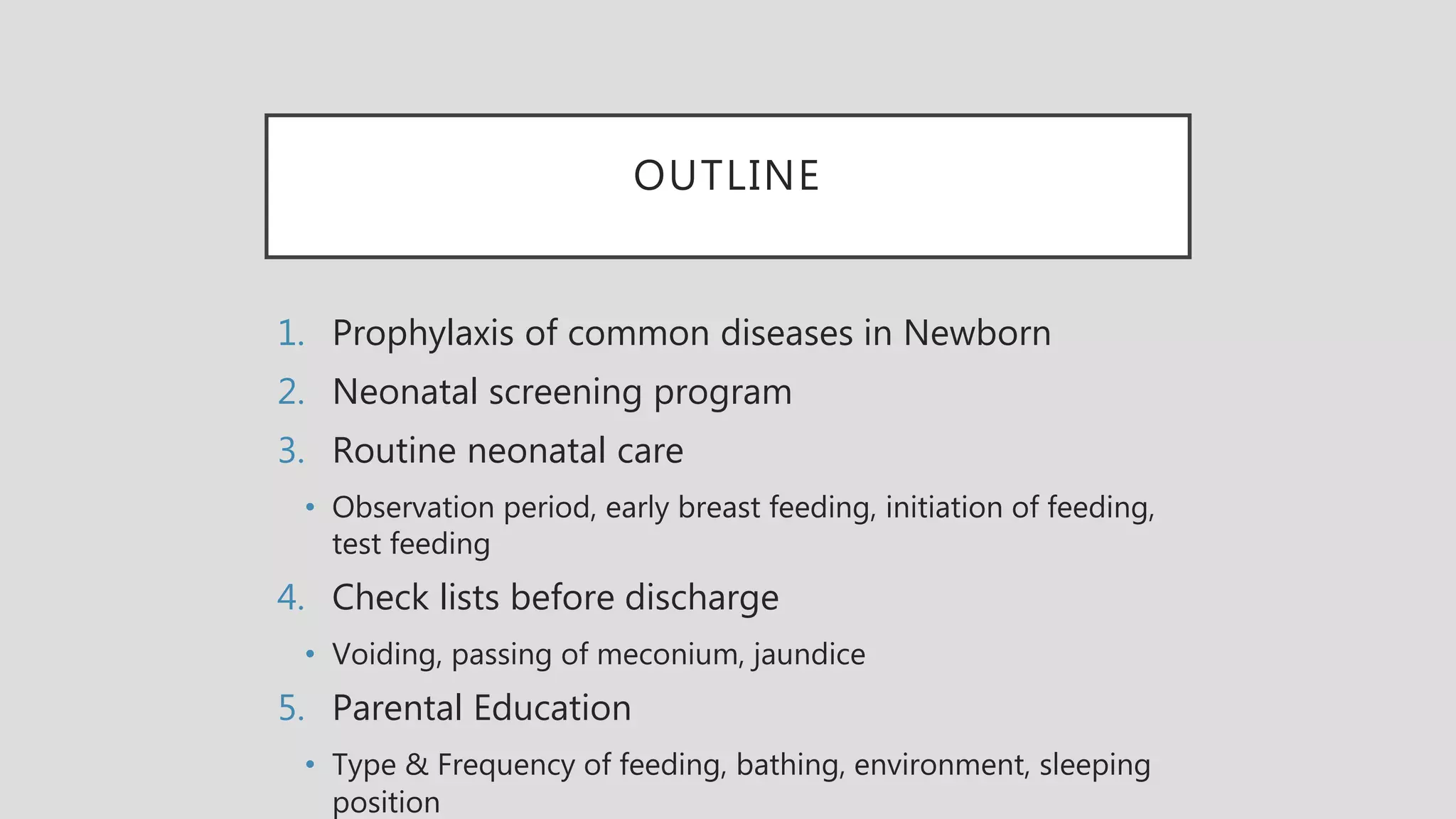 Common problems in neonatal care | PPT