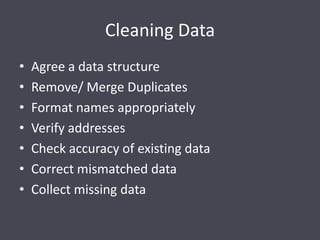Common issues with data for small to medium enterprises | PPT