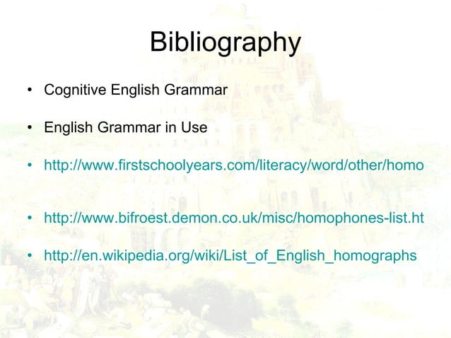 Common pronunciation mistakes & false cognates | PPT