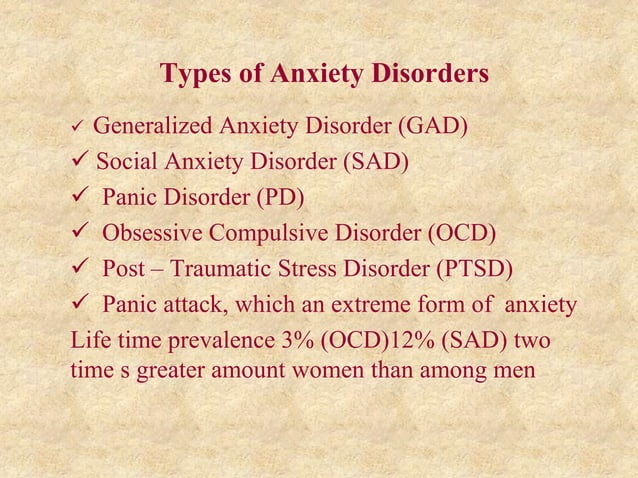 common psychiatric disorders.ppt | Brain and Nervous System Disorders ...