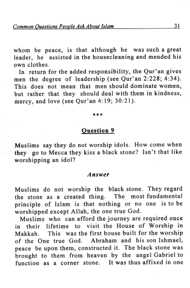 Common questions people ask about islam | PDF