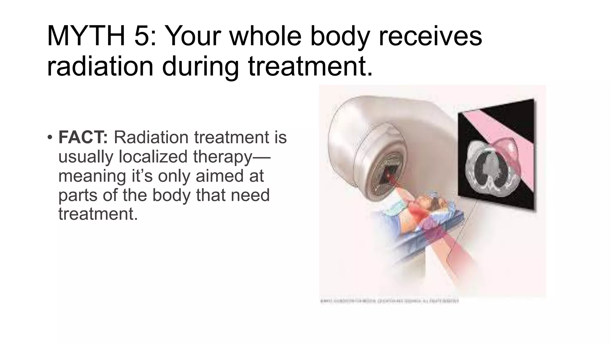 Common Radiation Therapy Facts and Myths.pptx | Cancer | Diseases and ...
