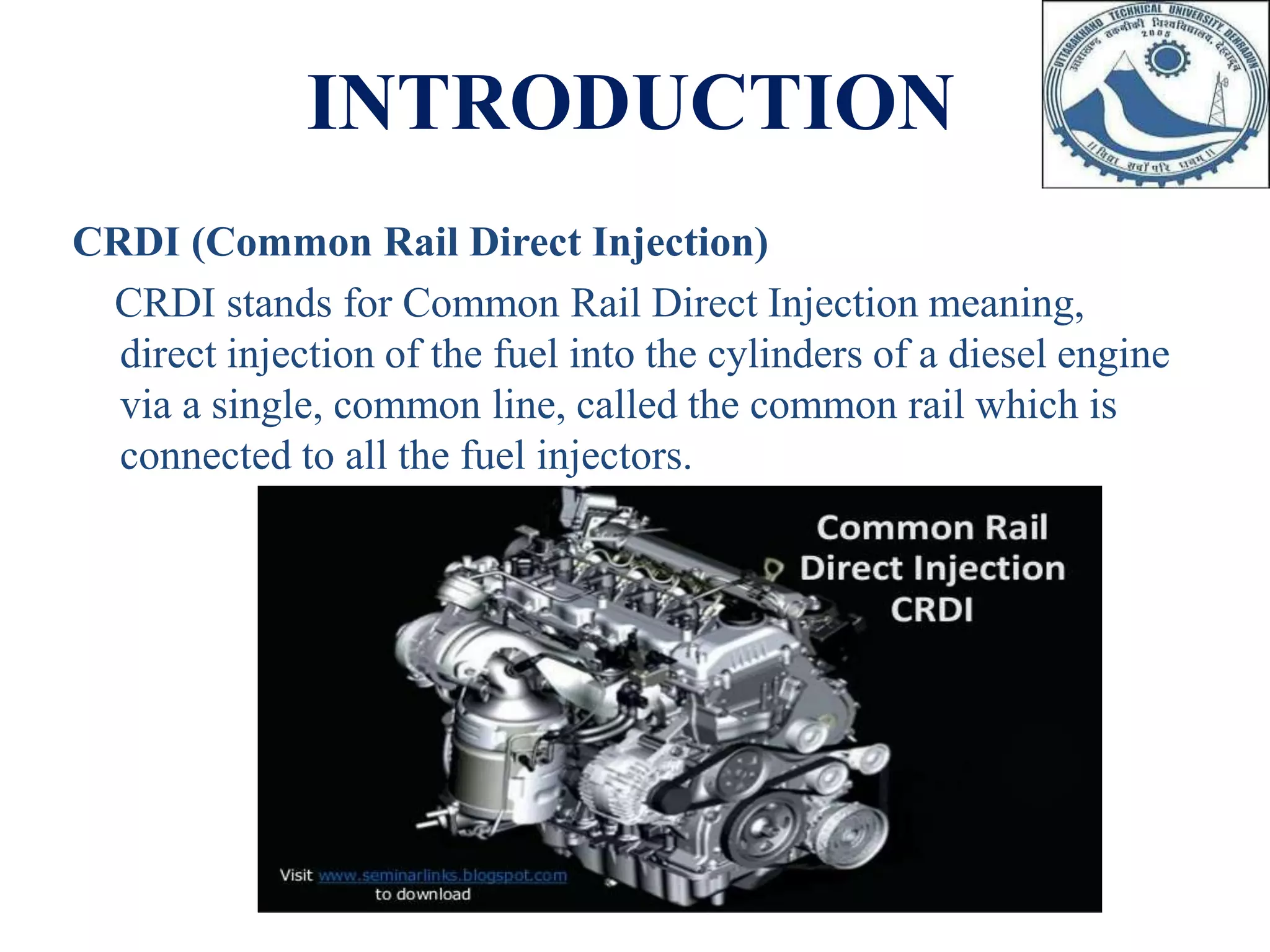 Common Rail Direct Injection Ppt