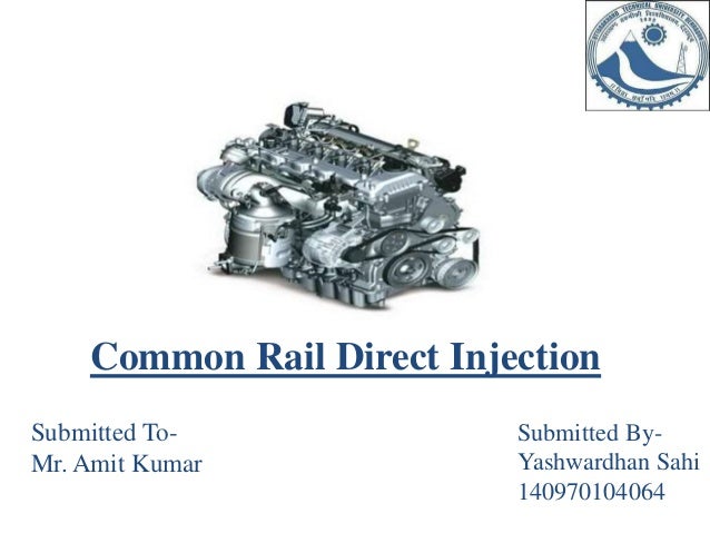 Common rail direct injection