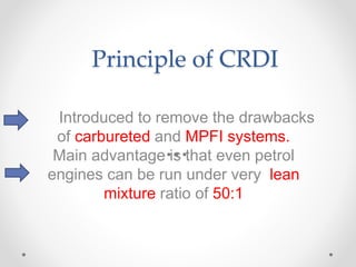 CRDI ENGINE | PPTX