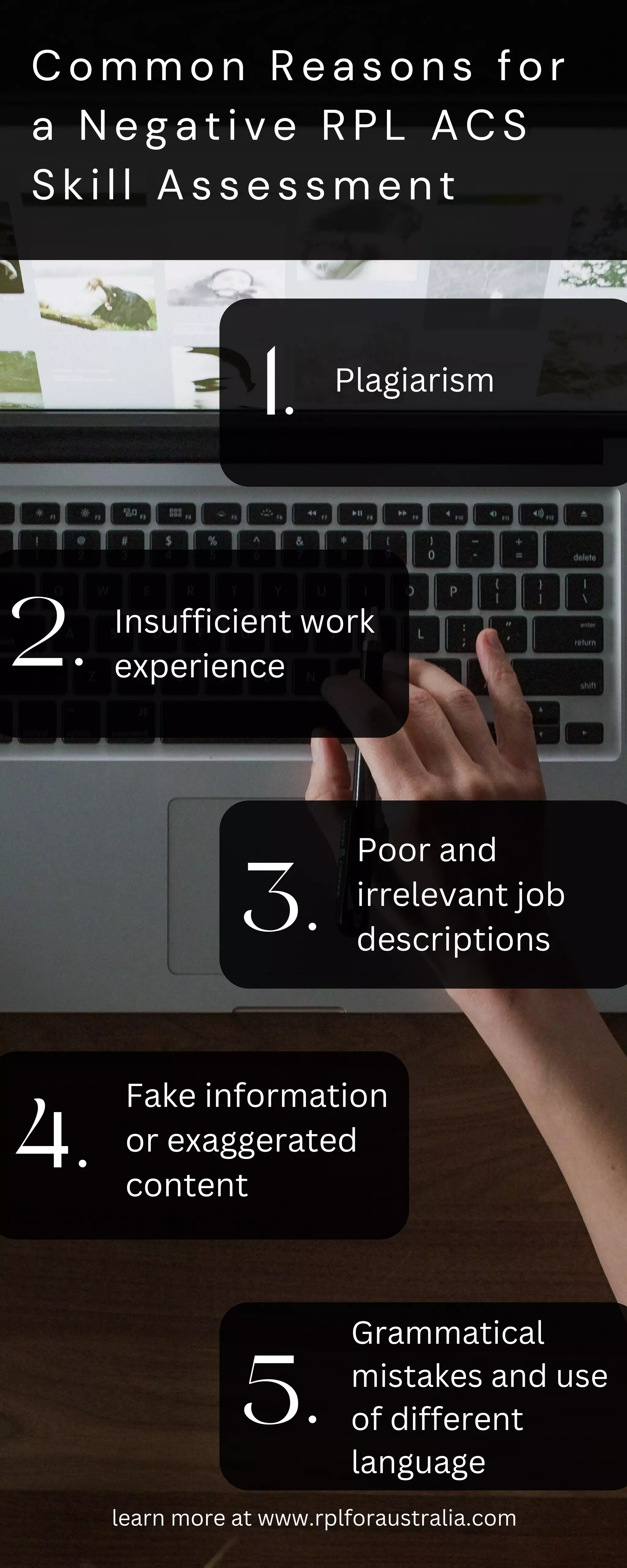 Common Reasons for a Negative RPL ACS Skill Assessment | PDF