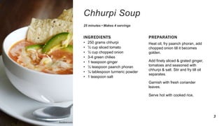 The common recipes famous in Sikkim, India | PPTX | Cooking | Food & Drink