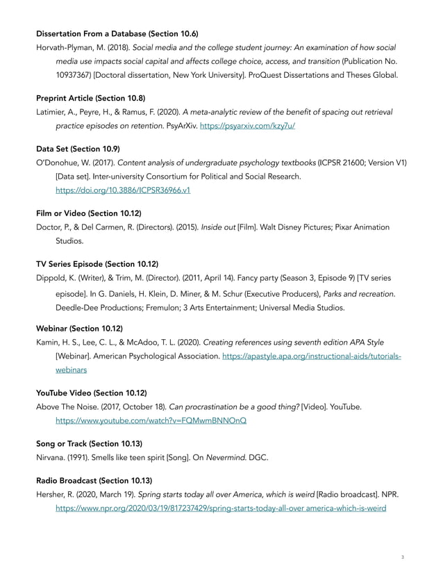 Common reference examples guide 7th ed. | PDF