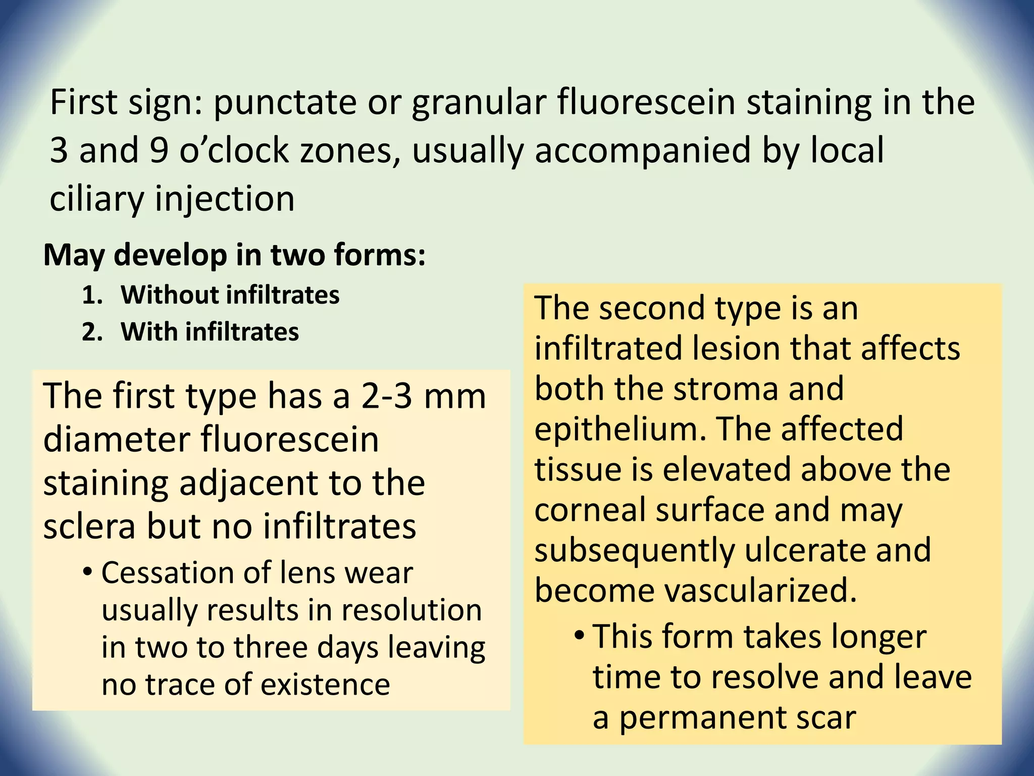 RGP Complications | PPTX | Eye and Vision Conditions | Diseases and Conditions