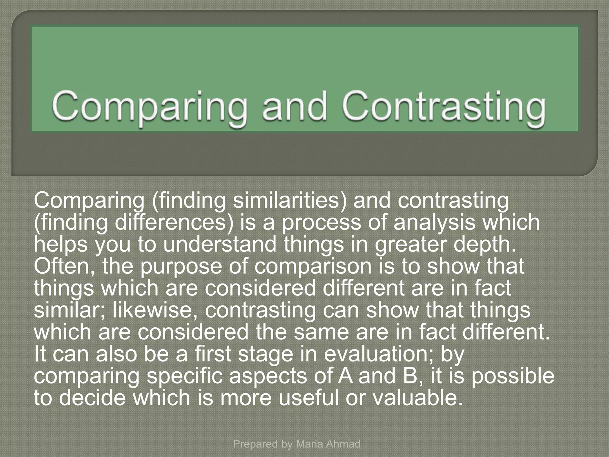 Common rhetorical functions in academic writing | PPTX