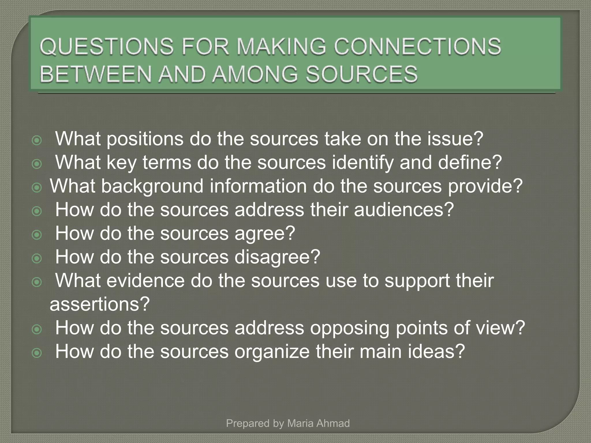 Common rhetorical functions in academic writing | PPTX