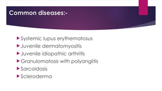 Common Rheumatological Disorders medicine.pptx