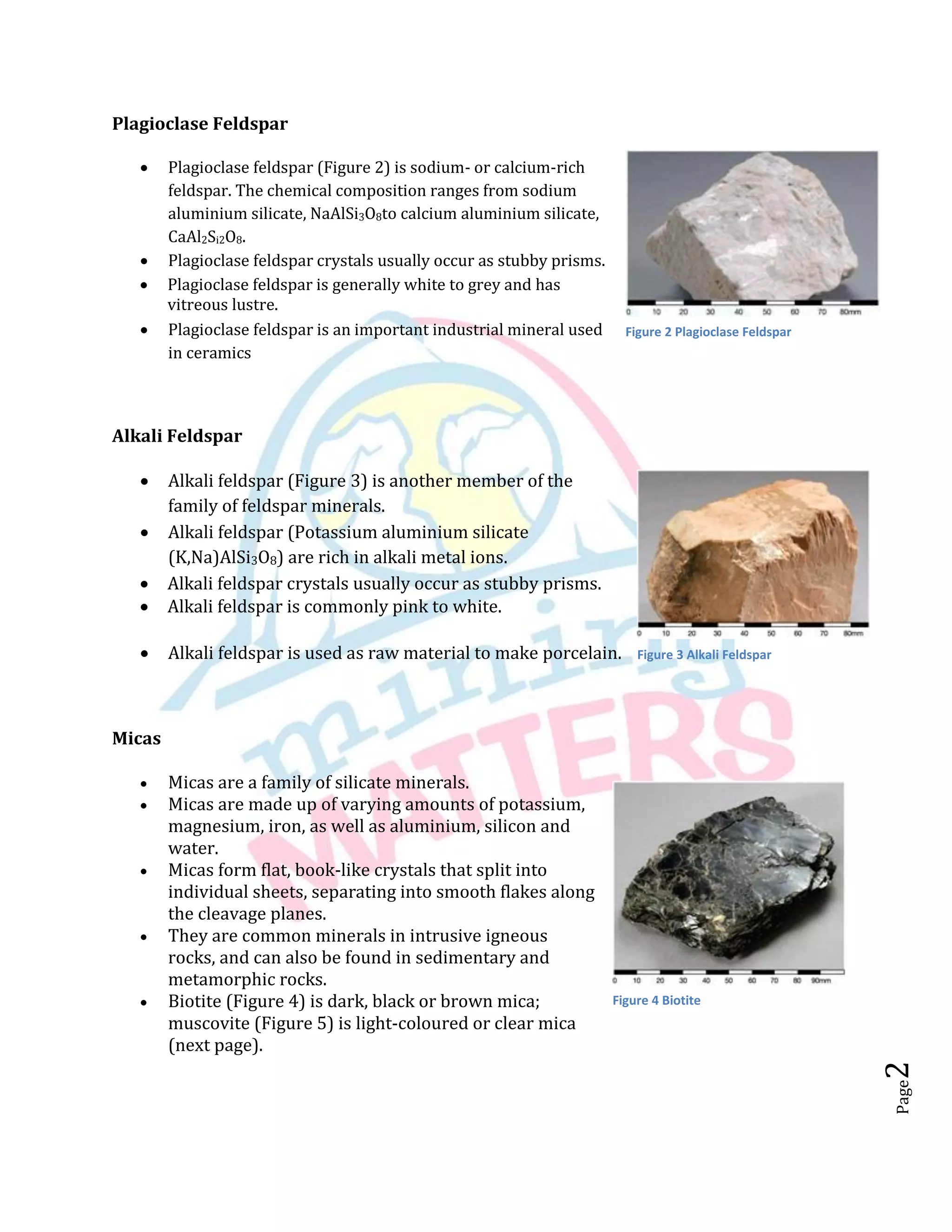 Six Common Rock-Forming Minerals | PDF