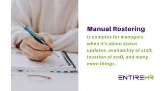 Common rostering problems facing by staffing managers | PDF