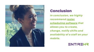 Common rostering problems facing by staffing managers | PDF