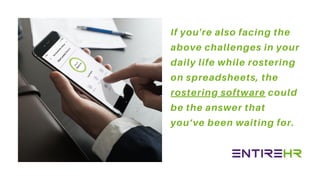 Common rostering problems facing by staffing managers | PDF