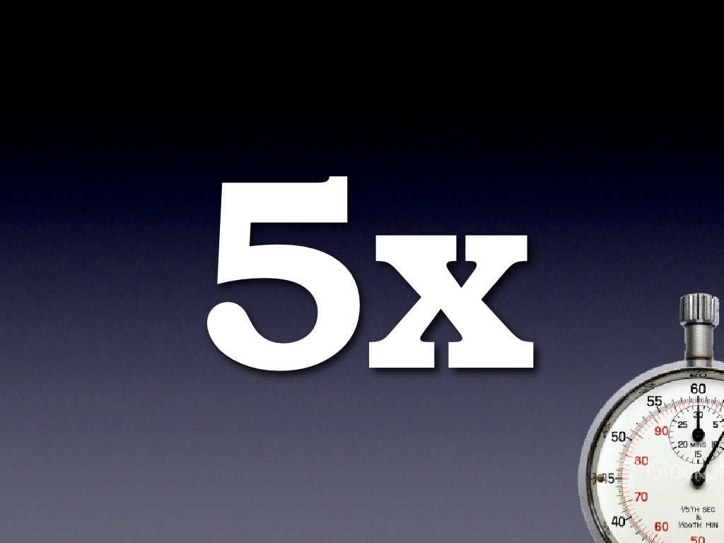 5x