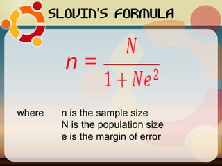 Common sampling techniques | PPT