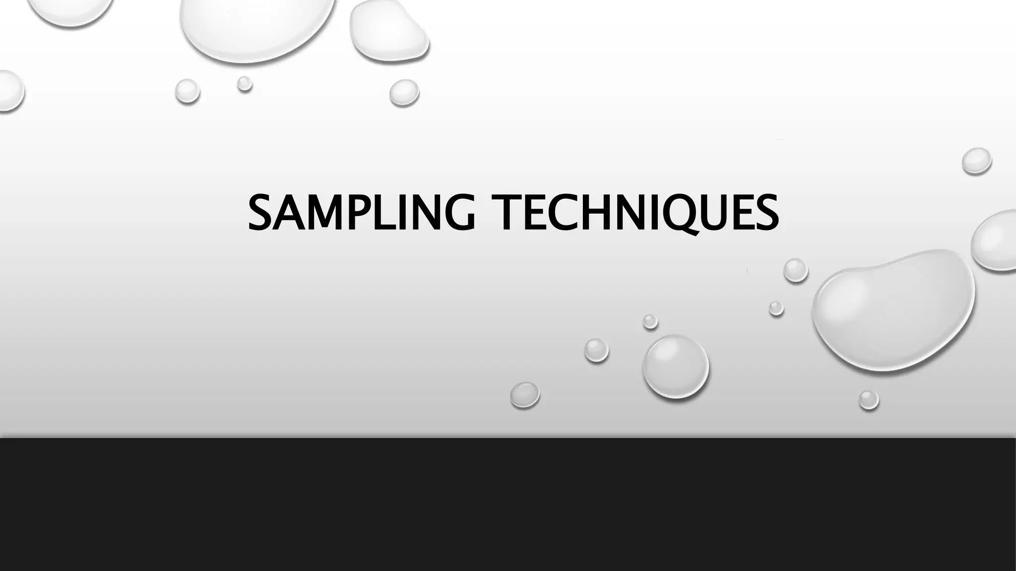 Common sampling techniques in insect pests | PPTX
