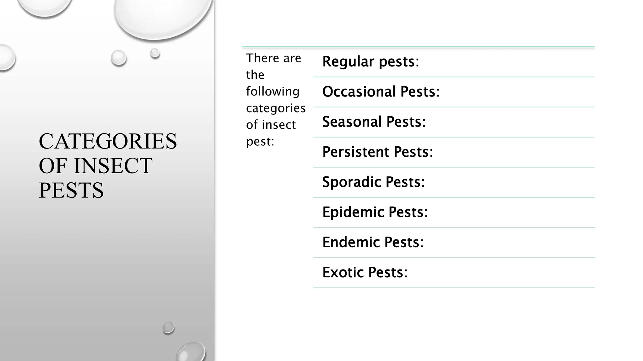 Common sampling techniques in insect pests | PPTX